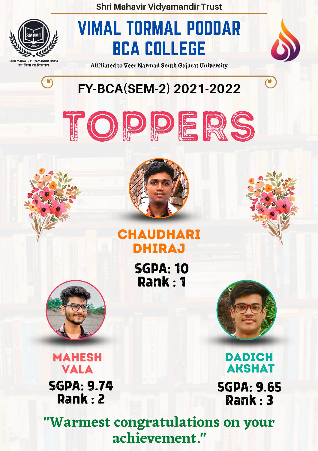 BCA – VIMAL TORMAL PODDAR BCA AND COMMERCE COLLEGE